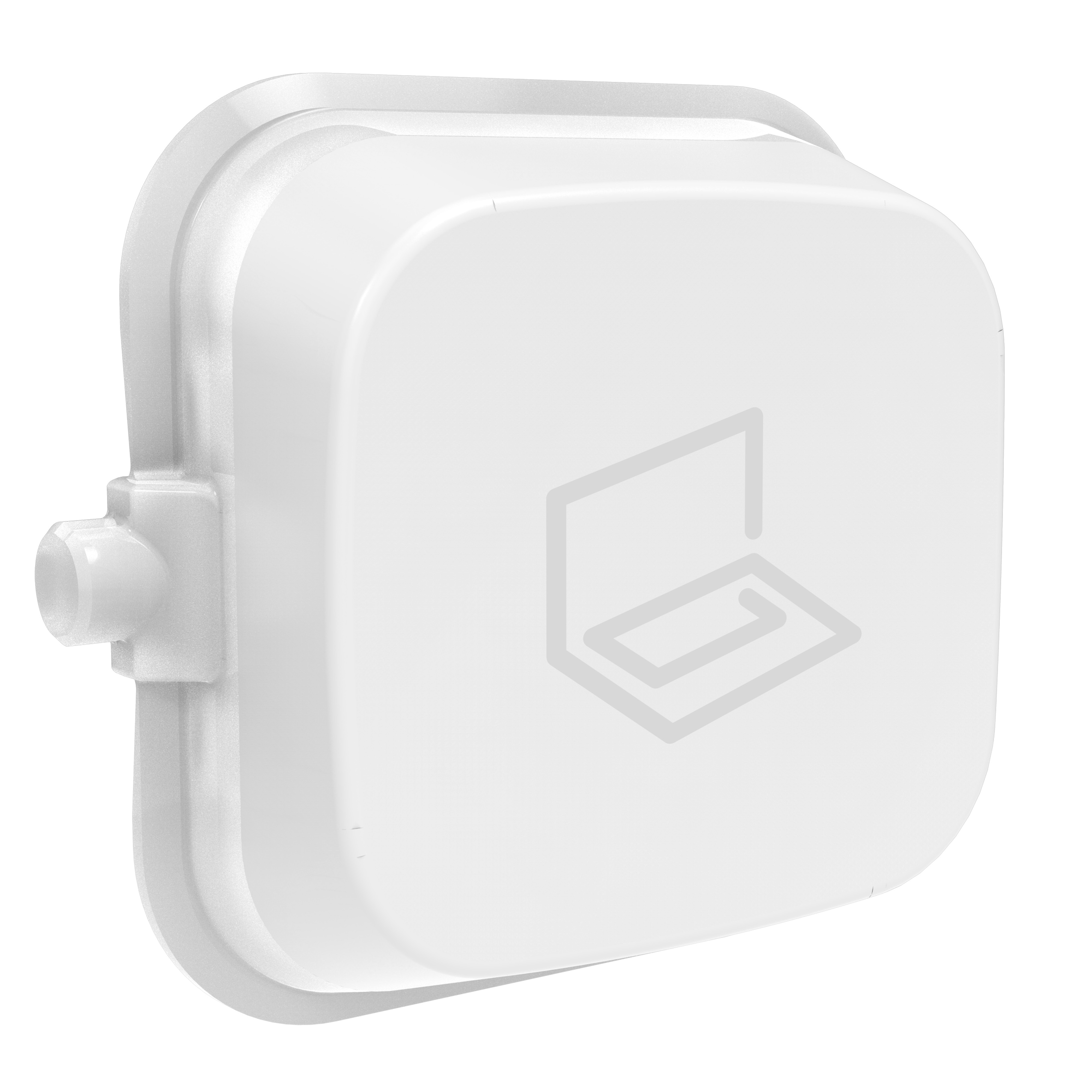 Buy Clipsal Iconic Essence Dolly Rocker - Study - Arctic White - E40STR ...