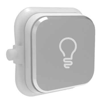 Buy Clipsal Iconic Styl Dolly Rocker - Light - Silver - S40RL-SV ...