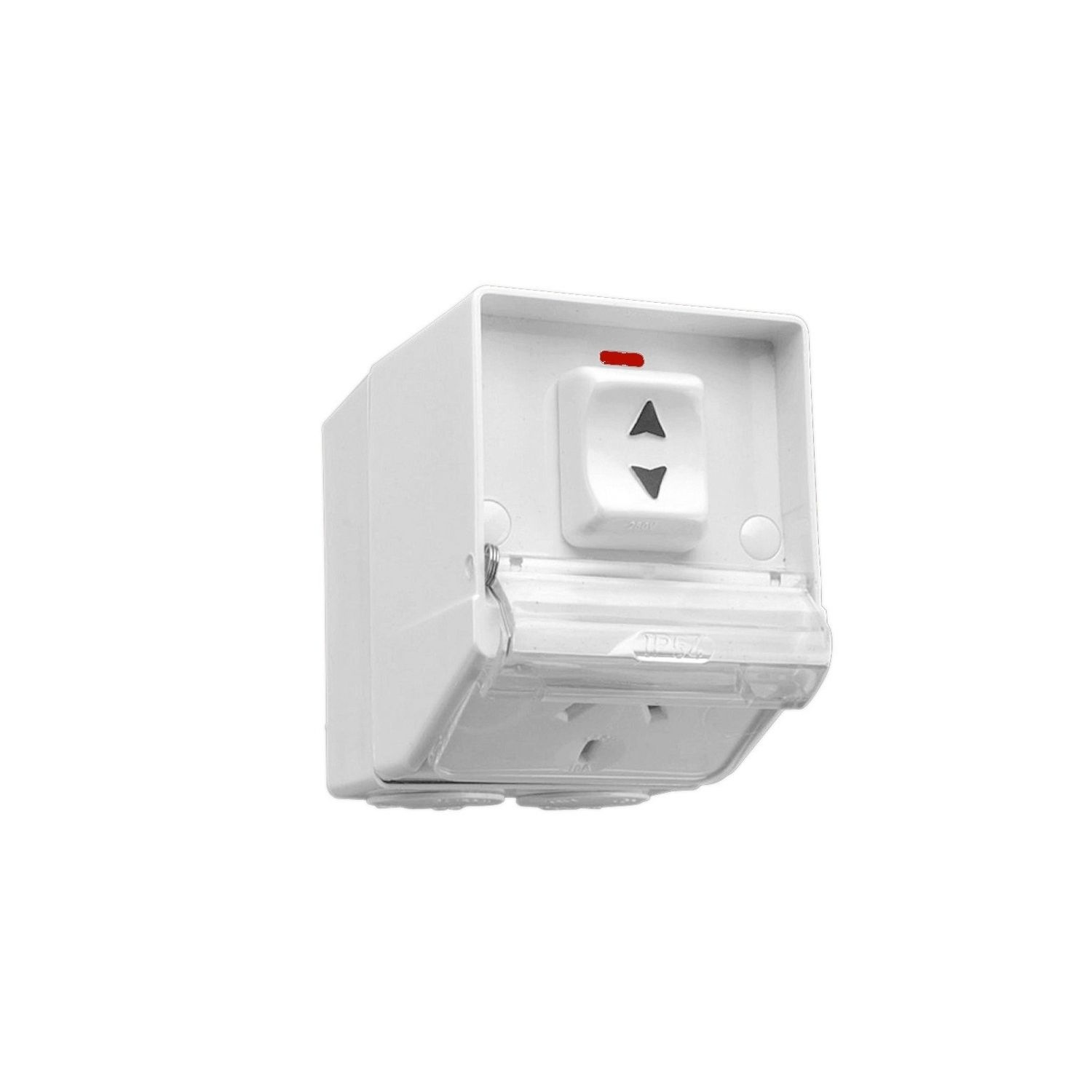 Buy Clipsal Weatherproof Powerpoint Sw Single With Flap Slim Ip53 10 ...