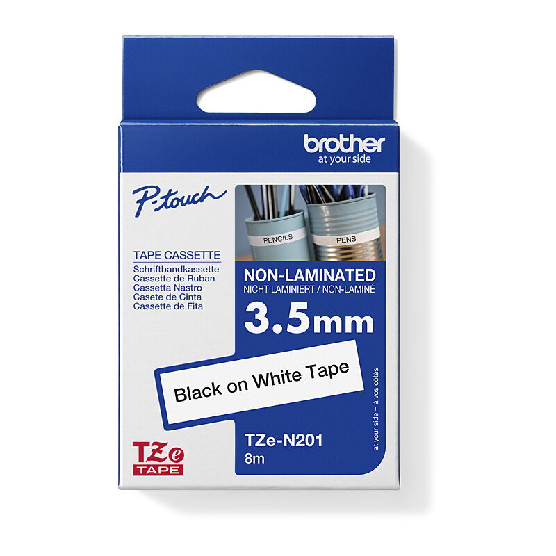 Buy Brother TZeN201 Labelling Tape - MyDeal Australia