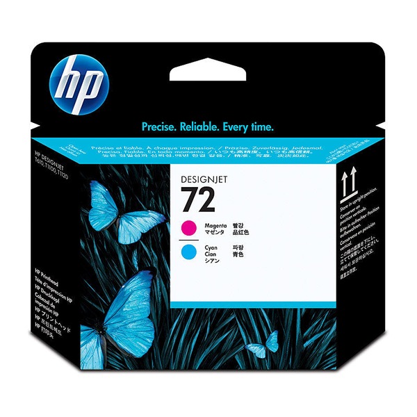 Buy HP #72 Cyan Mag P/head C9383A - MyDeal Australia