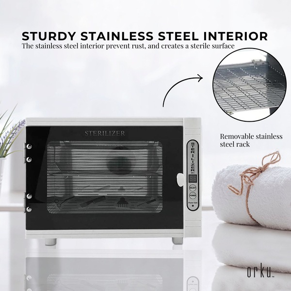 Buy 10L UV Steriliser Box Beauty Equipment Sanitising Salon Nail Tools Sterilizer - MyDeal Australia