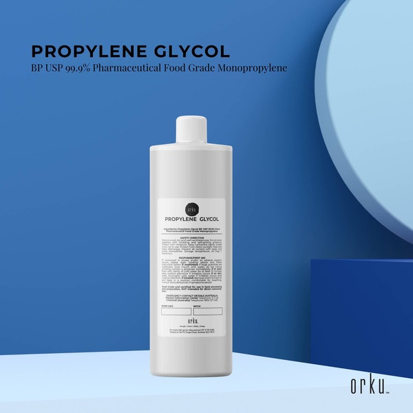 Buy 500ml Propylene Glycol BP USP 99.9% Purity, Pharmaceutical & Food Grade, Monopropylene ...