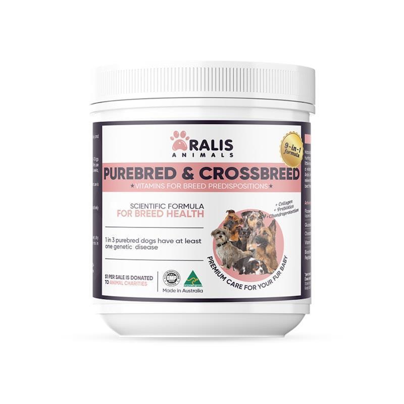 Buy Aralis Animals Purebred and Crossbreed Multivitamins 150g - MyDeal ...