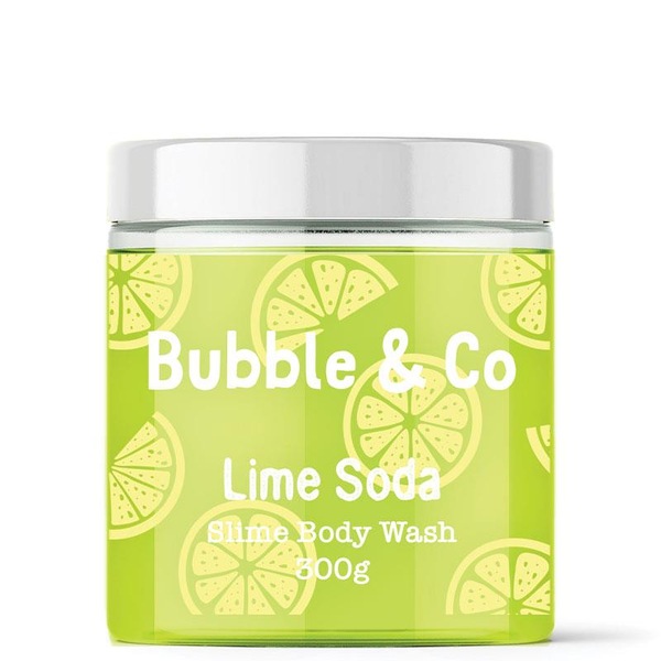 Buy Bubble & Co Lime Soda Slime Body Wash - 300ml - MyDeal Australia
