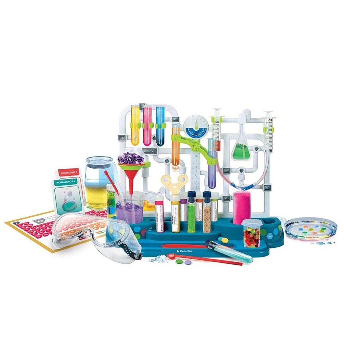 Buy Clementoni Super Chemistry Lab Set with Real Scientist Instruments ...
