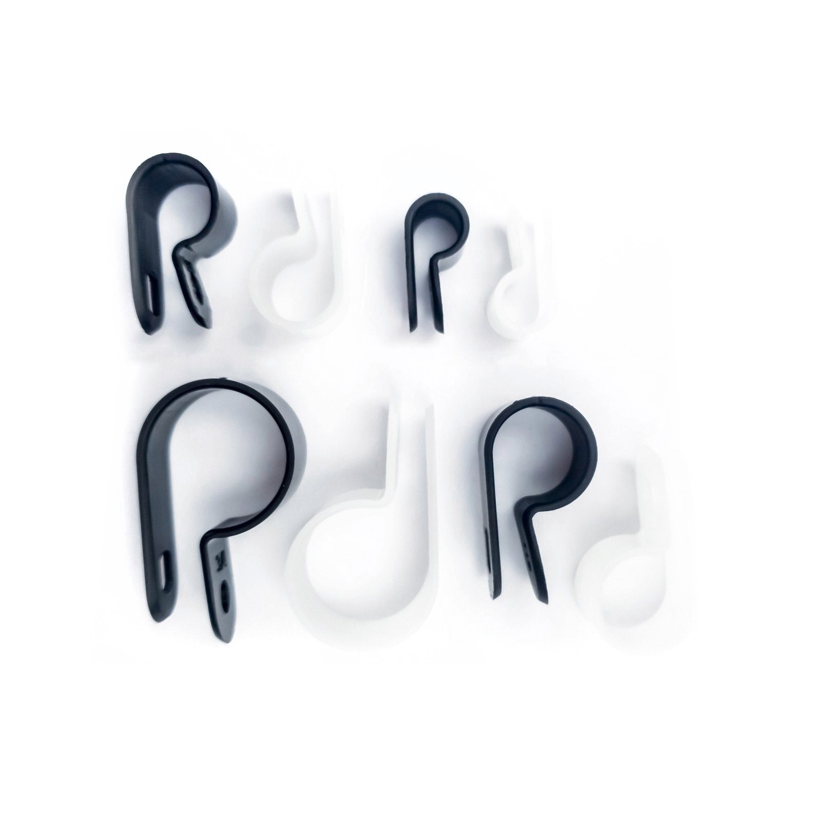 Buy Cobra 60 Piece Cable Management Nylon P Clips Kit - MyDeal Australia