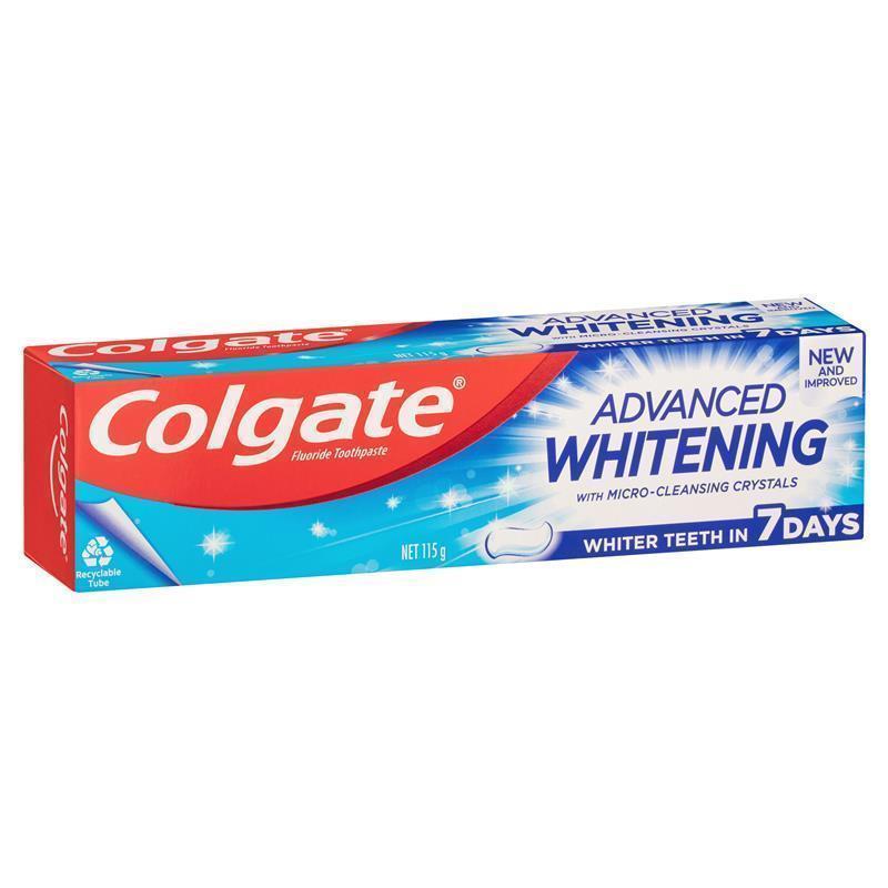Buy Colgate Advanced Whitening Toothpaste - 115g - MyDeal Australia