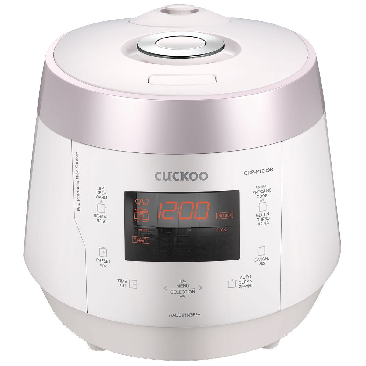 Buy Cuckoo HP Electric Pressure Rice Cooker 1.8L/10 Cups Capacity Pink ...