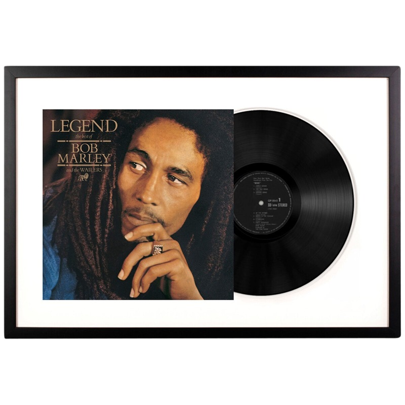Buy Framed Bob Marley Legend Vinyl Album Art - MyDeal