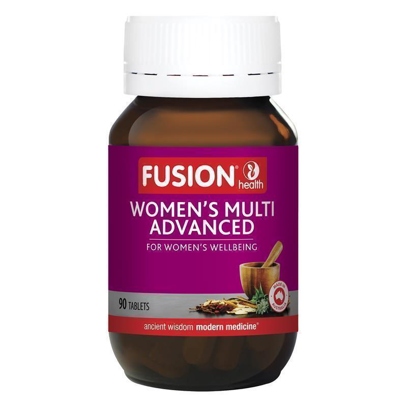 Buy Fusion Women's Multi Advanced Multivitamin with Shatavari - 90 ...