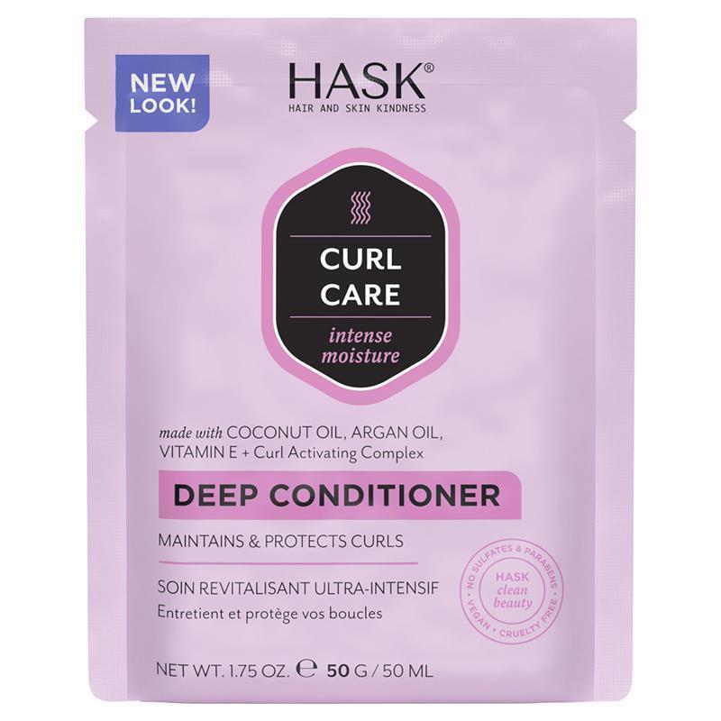 Buy Hask Curl Care Intensive Deep Conditioner Packet 50g - Hydrate ...