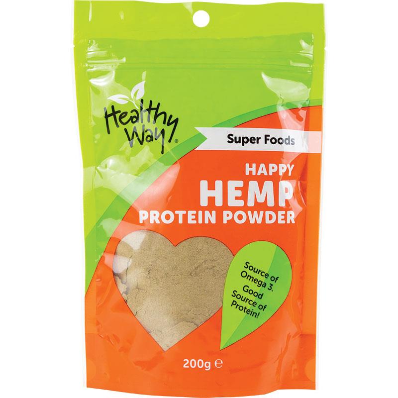 Buy Healthy Way Happy Hemp Powder 200g - Omega 3 & Protein Source ...