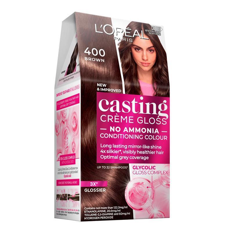 Buy L'Oreal Paris Casting Creme Gloss Semi-Permanent Hair Colour - 400 ...
