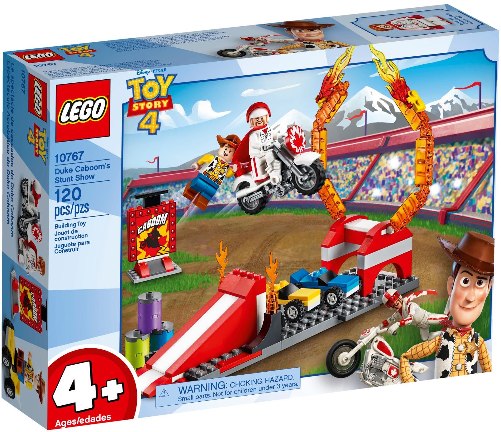 Buy LEGO 10767 Disney Series Pixar's Toy Story Duke Caboom's Stunt Show ...