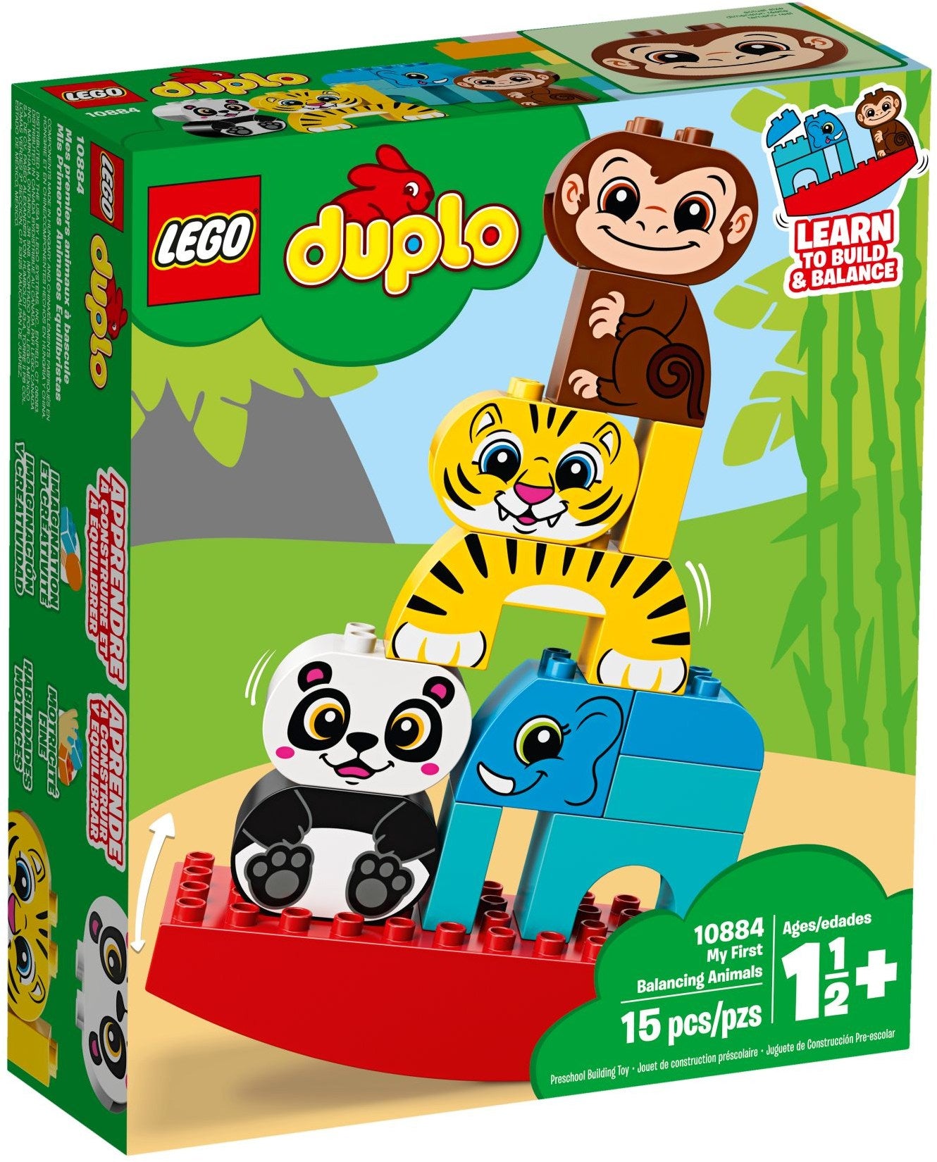 Buy LEGO 10884 My First Balancing Animals Building Set - MyDeal Australia