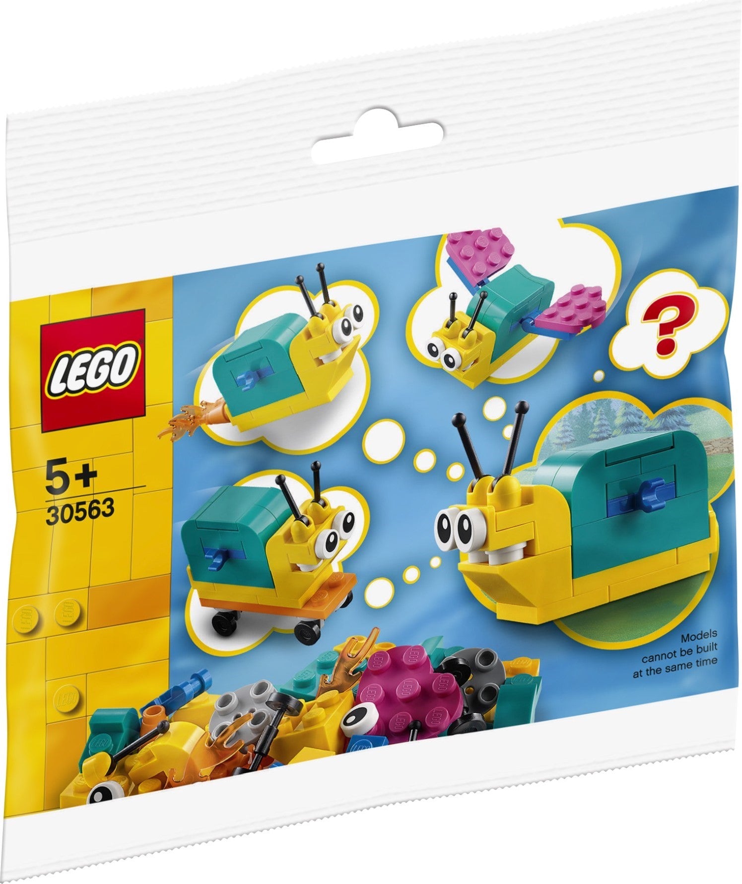 Buy LEGO 30563 Build Your Own Snail with Superpowers - MyDeal Australia