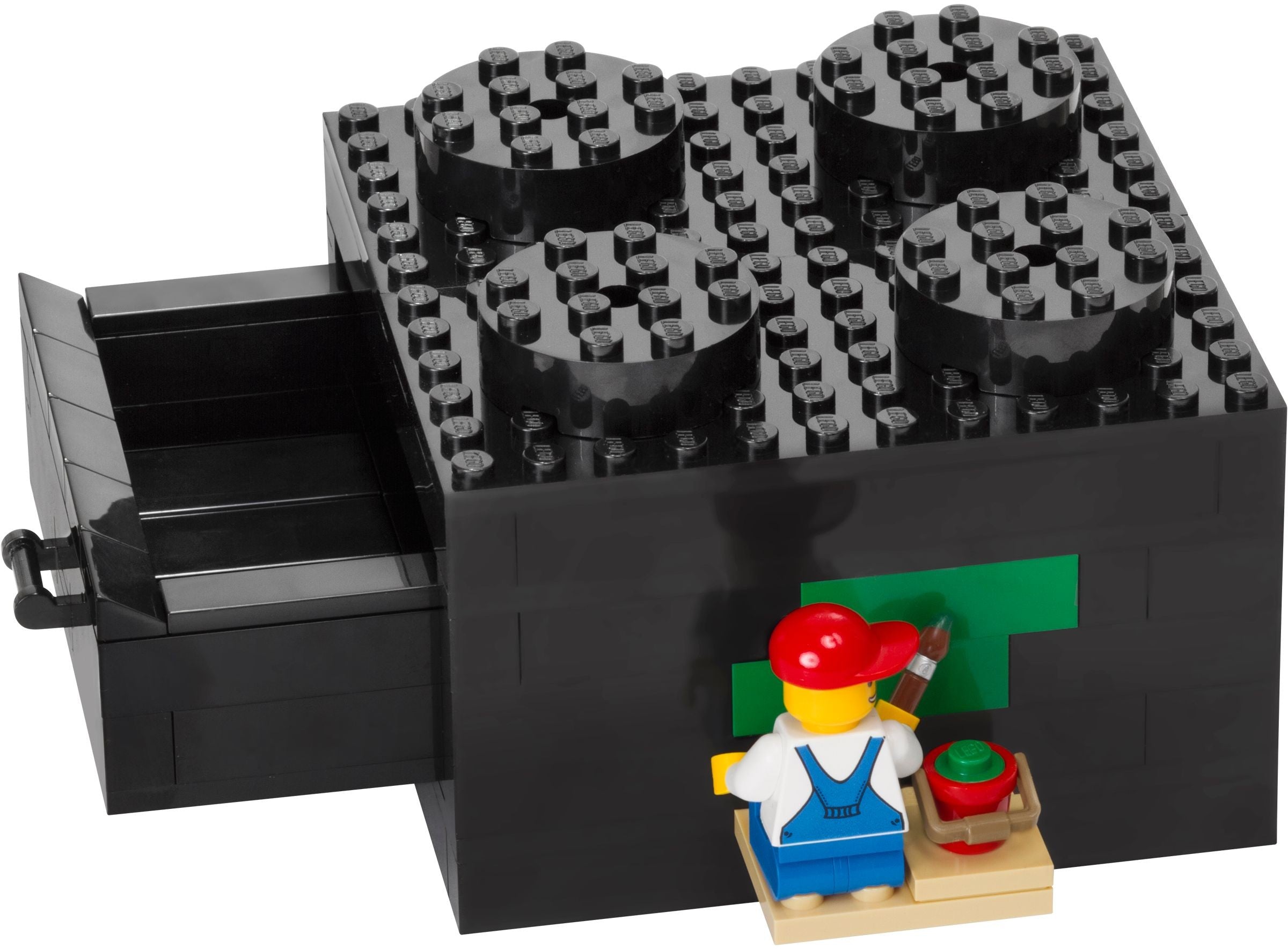 Buy LEGO 40118 Buildable Brick Box 2x2 Storage w/ Minifigure - MyDeal ...