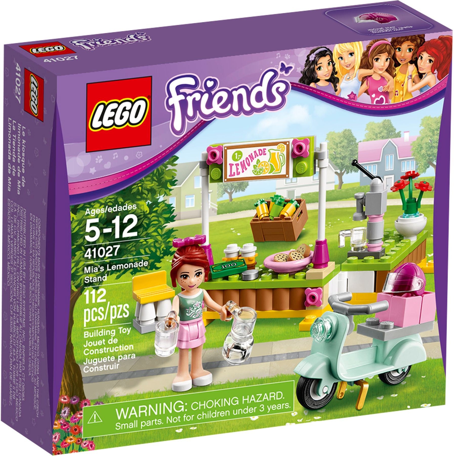 Buy LEGO 41027 Mia's Lemonade Stand: Scooter, Cookies & Fun! - MyDeal ...