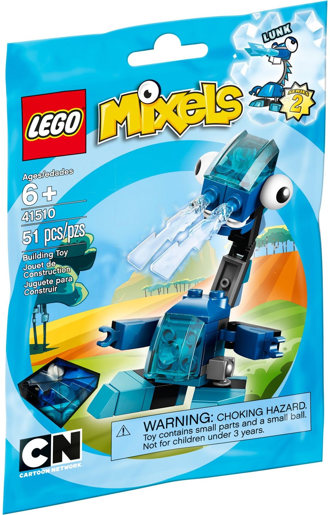 Buy LEGO 41510 Lunk Mixel - Frosticon Tribe - Ice Exoskeleton - MyDeal ...