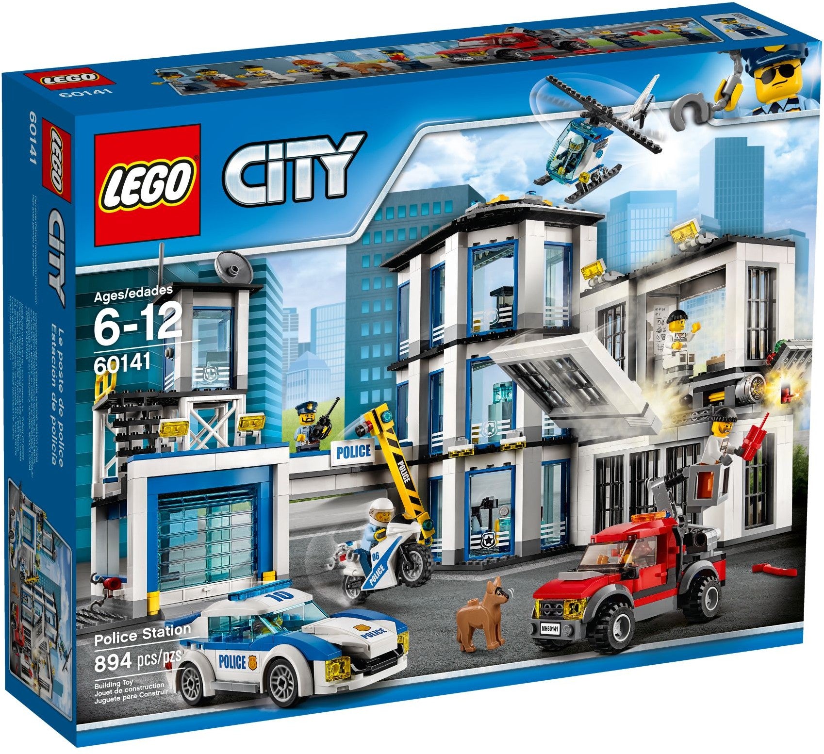 Buy LEGO 60141 City Police Station Jailbreak Heist Building Set - MyDeal Australia