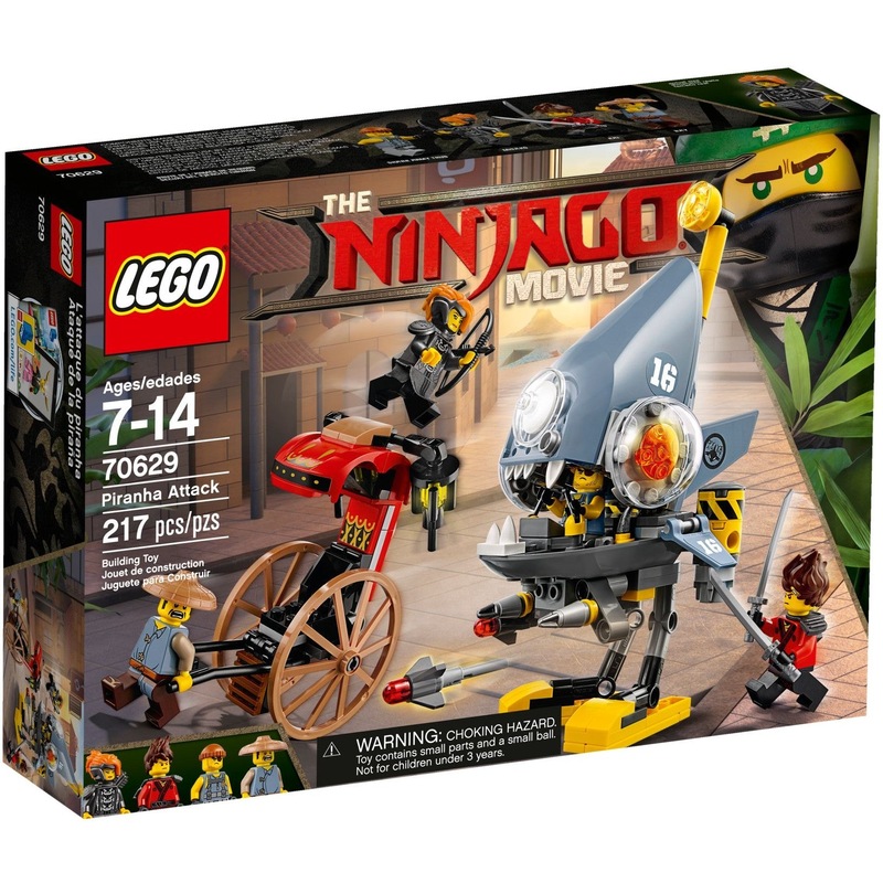Buy LEGO 70629 Piranha Attack Mech Pursuit - NINJAGO Movie - MyDeal
