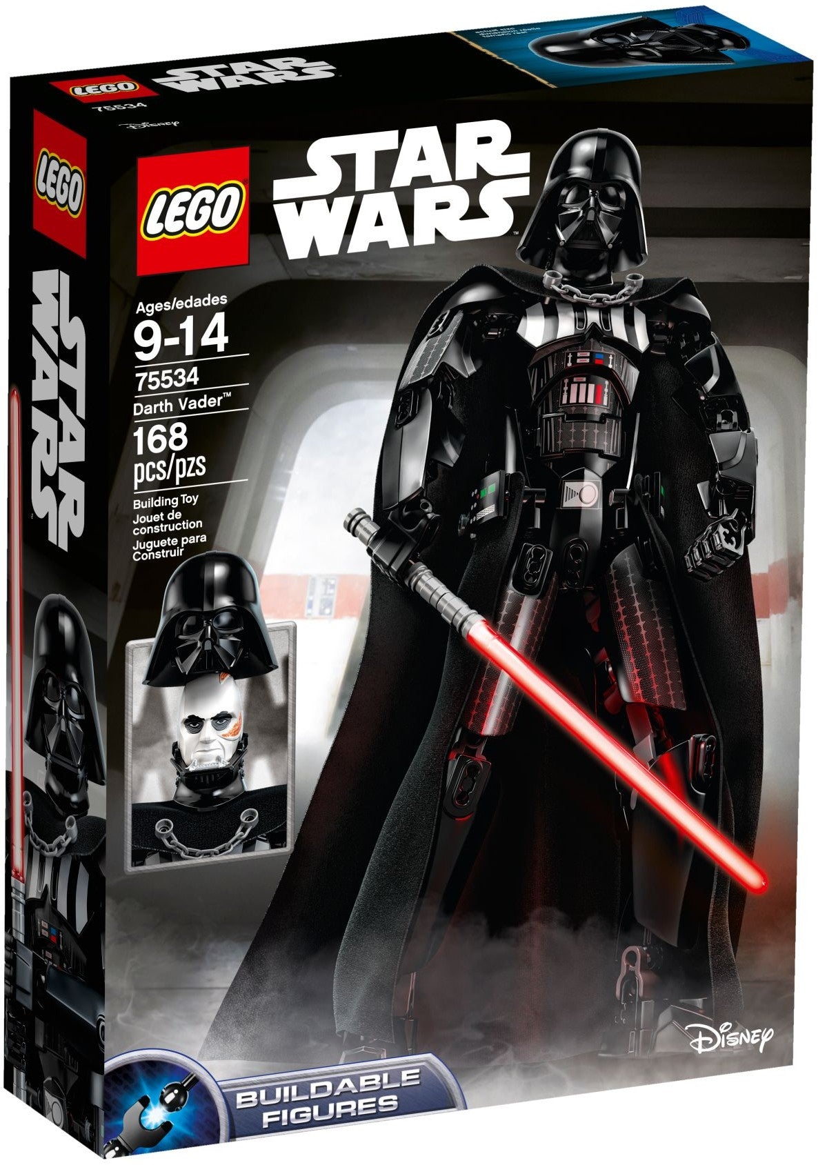 Buy LEGO 75534 Buildable & Posable Darth Vader Figure - MyDeal Australia