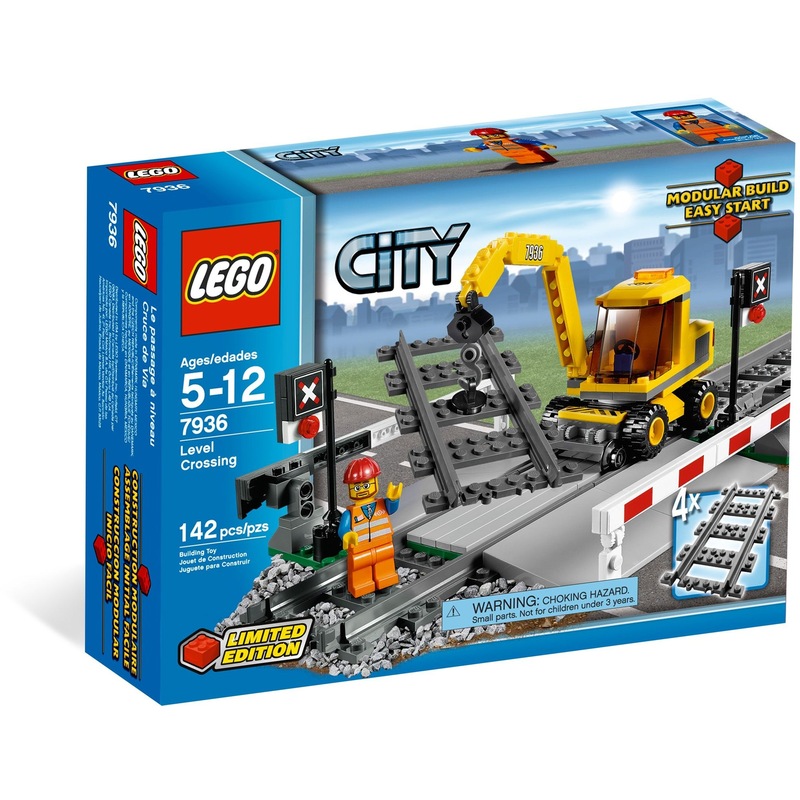 Buy LEGO 7936 City - Trains Level Crossing - MyDeal