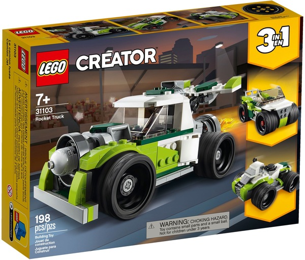 Buy LEGO Creator Series 31103: Rocket Truck - MyDeal Australia