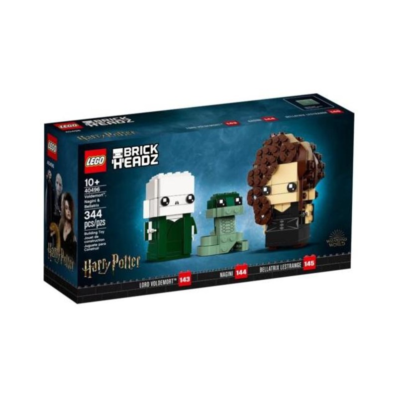 Buy Lego Harry Potter Brickheadz 40496 Voldemort Nagini & Bellatrix ...