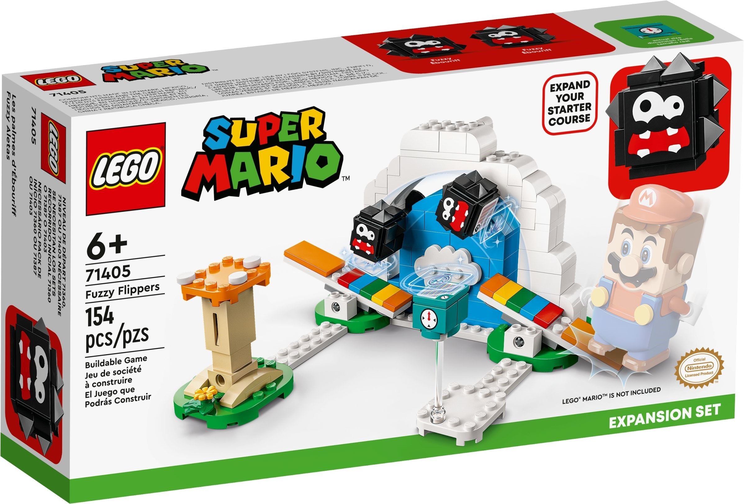 Buy LEGO Super Mario Series 71405 Fuzzy Flippers - MyDeal Australia