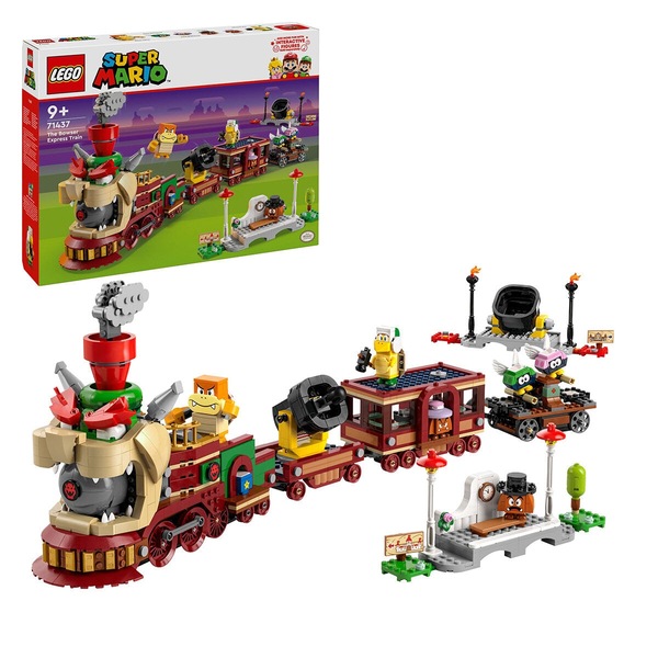 Buy LEGO Super Mario The Bowser Express Train Playset 71437 - MyDeal ...