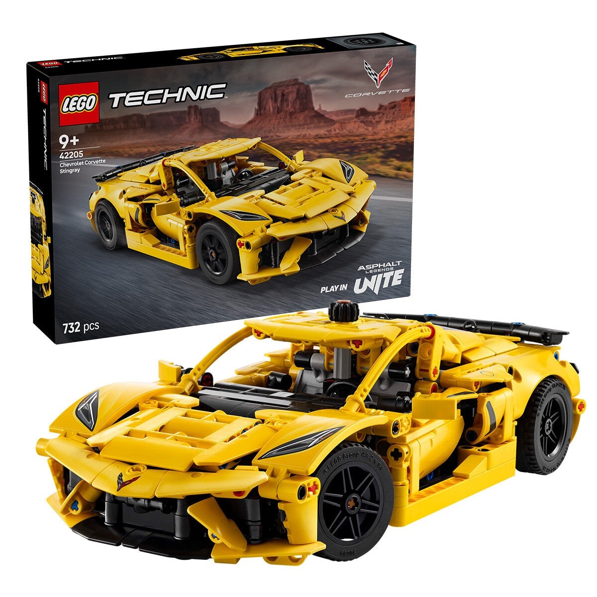 Buy LEGO Technic Chevrolet Corvette Stingray 42205 - MyDeal Australia