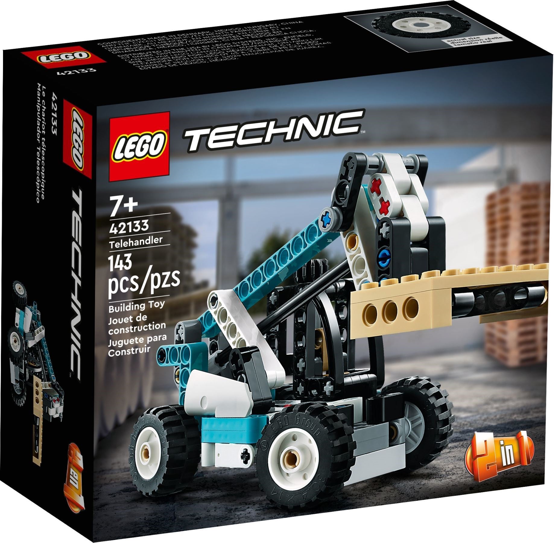 Buy LEGO Technic Series 42133 Telehandler - MyDeal Australia