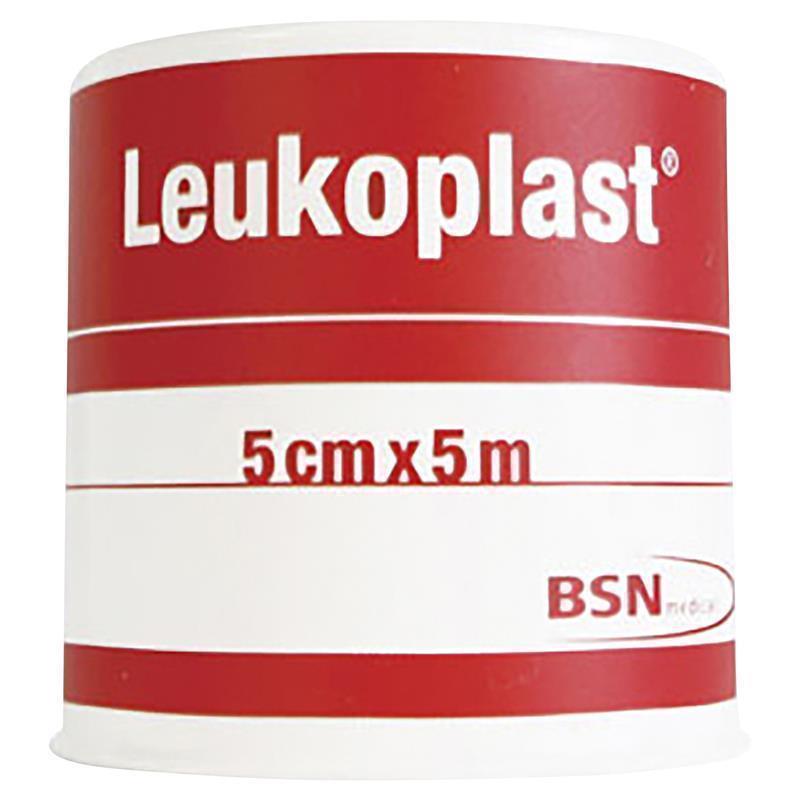 Buy Leukoplast Rigid Tape 5cm x 5m - Durable Zinc Oxide Adhesive ...