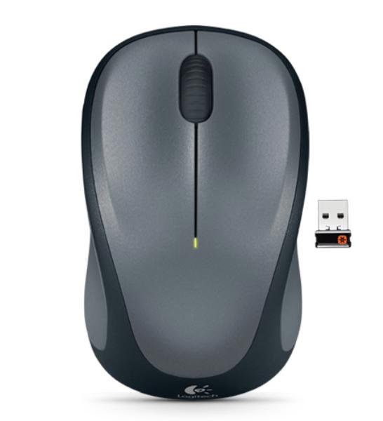 Buy Logitech Wireless Mouse M235, 3 Button, USB Receiver, Scroll Wheel ...