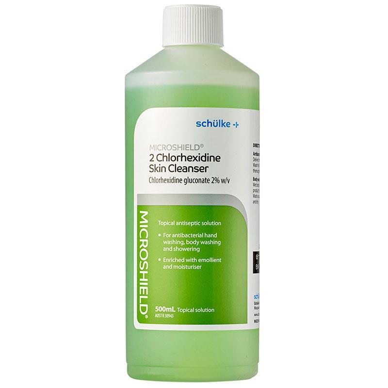 Buy Microshield 2 Chlorhexidine Skin Cleanser 500ml - Antiseptic ...