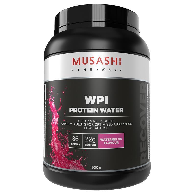 Buy Musashi WPI Protein Water - Watermelon 900g - MyDeal Australia