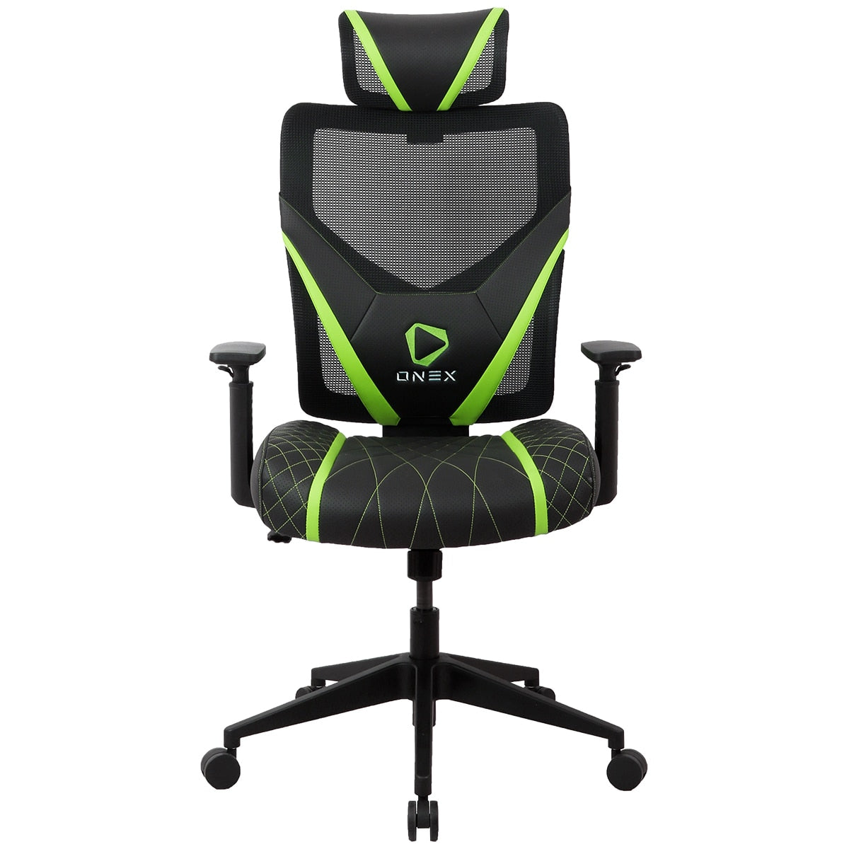 Buy ONEX GE300 Breathable Ergonomic Gaming Chair Black Green - MyDeal ...