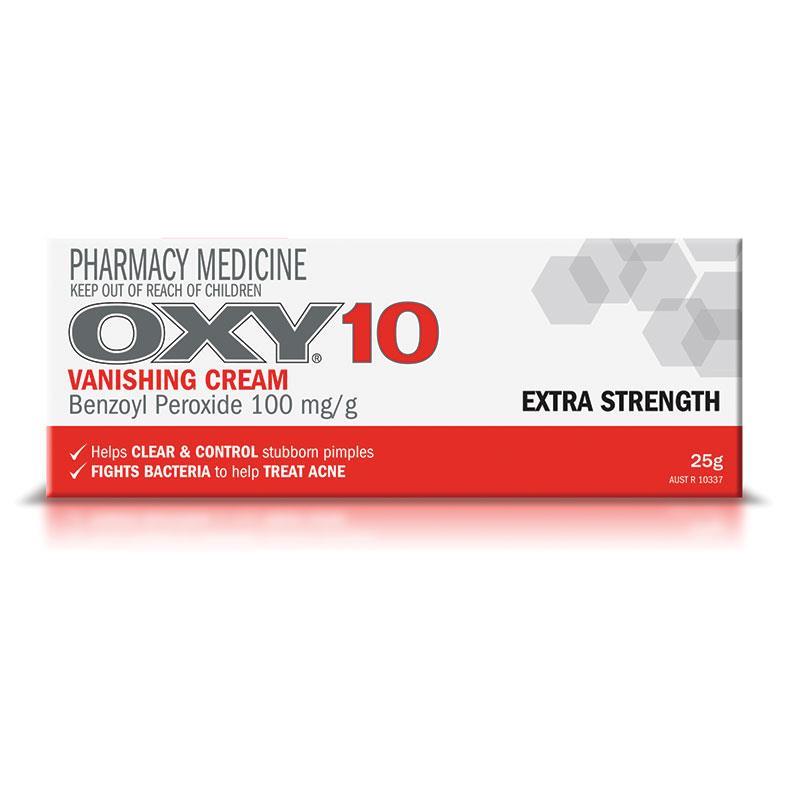 Buy OXY 10 Vanishing Cream 25g - Acne Treatment Solution - MyDeal Australia