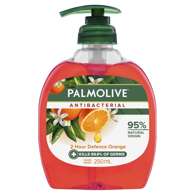 Buy Palmolive Antibacterial 2 Hour Defence Liquid Hand Wash Orange Pump ...