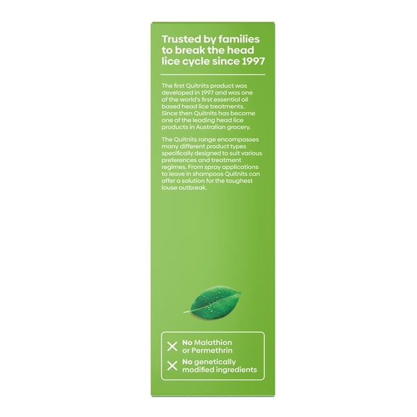 Buy Quit Nits Complete Lice Kit 200ml & 125ml - All-in-One Solution ...