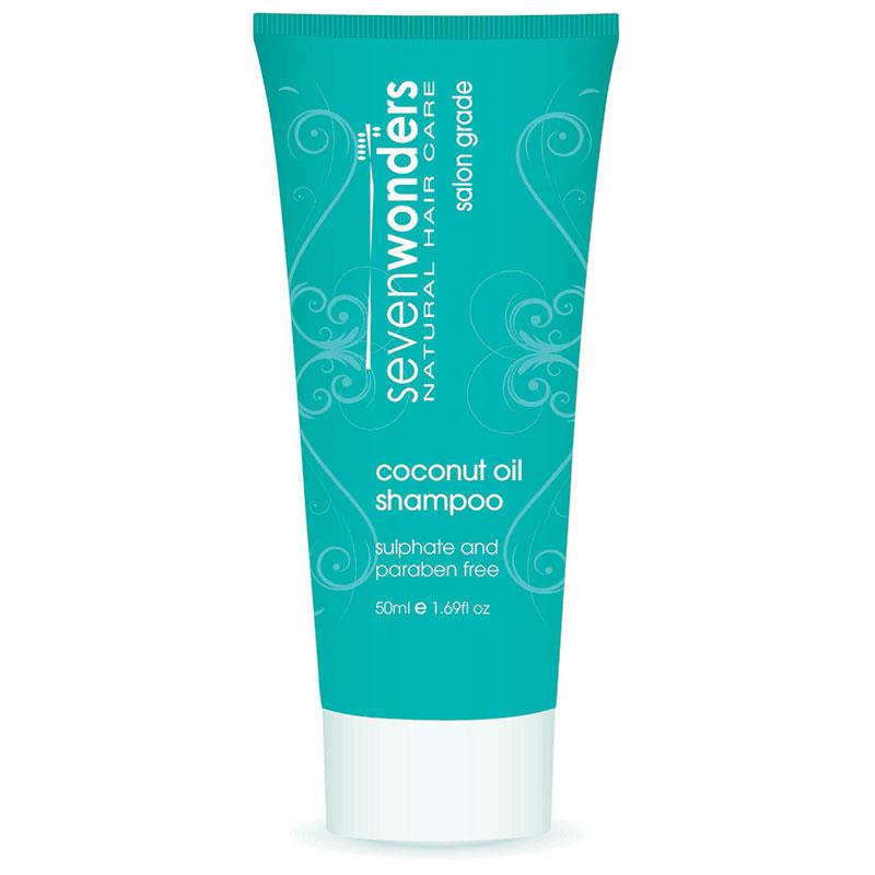 Buy Seven Wonders Coconut Oil Shampoo - 50ml - MyDeal Australia