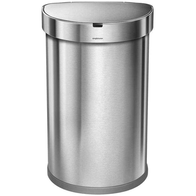 Buy Simplehuman Sensor Bin 45L and Round Step Bin 4.5L - MyDeal