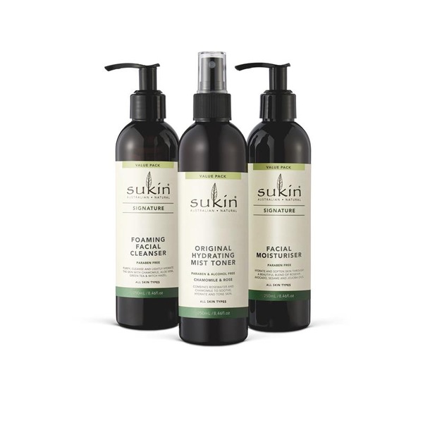 Buy Sukin Signature Facial Moisturiser Pump - 250ml - MyDeal Australia