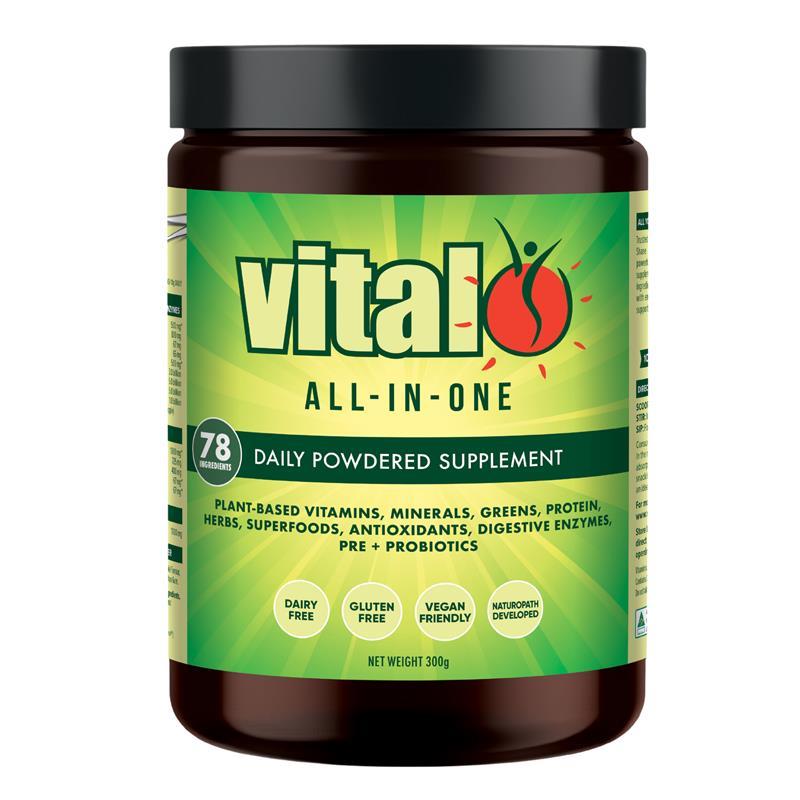 Buy Vital All-In-One Organic Superfood Powder 300g with Probiotics ...