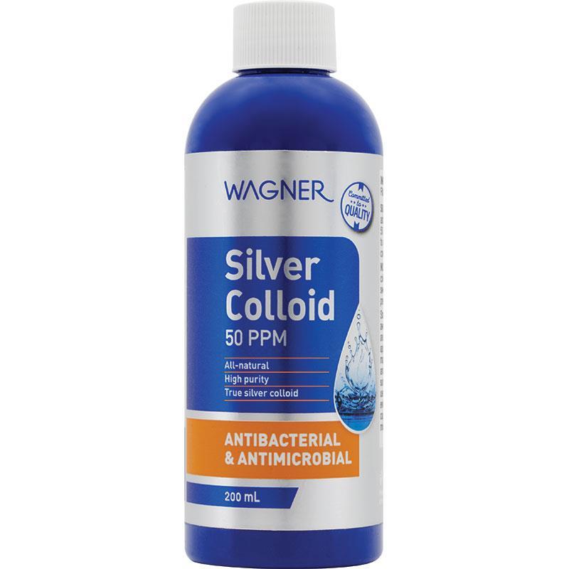 Buy Wagner Silver Colloid 50ppm 200ml - Versatile Antibacterial ...
