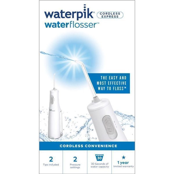 Buy Waterpik Cordless Express Water Flosser - White - 1 Pack - MyDeal ...