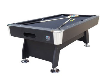 Buy 7FT Pool Table with Auto Ball Return - available in Red & Green ...