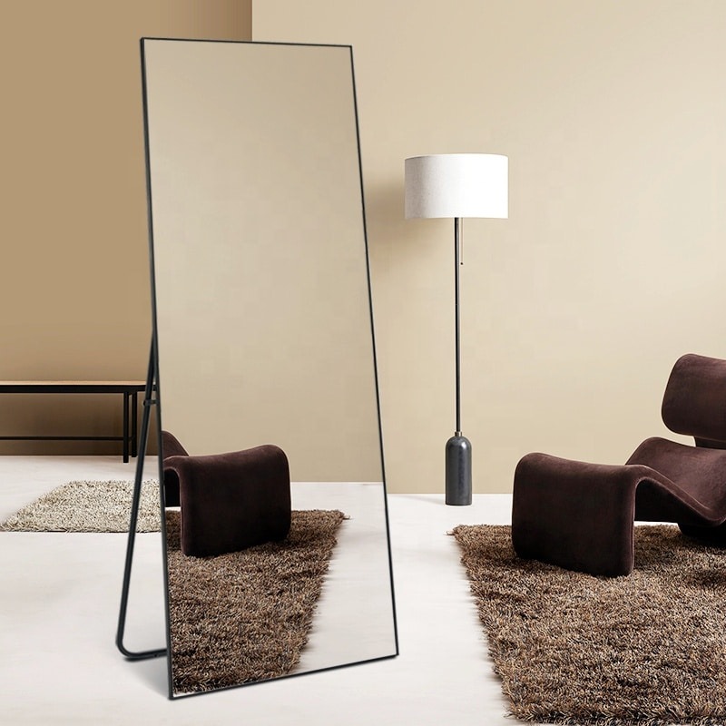 Buy Rectangular Timeless Mirror 120cm x 200cm Black - MyDeal
